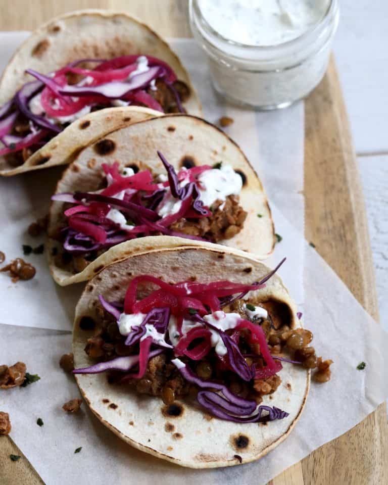 Crunchy Broccoli Tacos (Vegan) - Live Slow Run Far