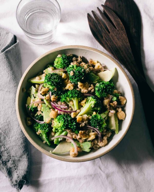 Crunchy Broccoli Bowl - Live Slow Run Far