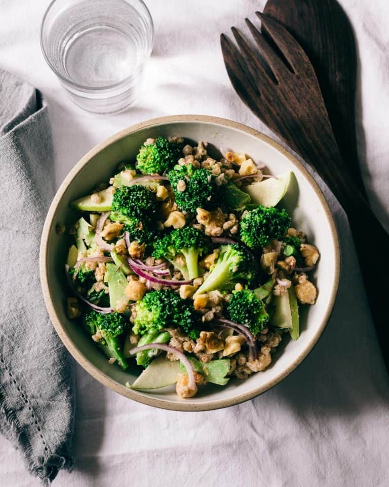 Crunchy Broccoli Bowl - Live Slow Run Far